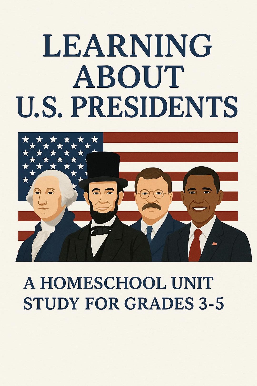 U.S. Presidents Unit Study | Printable Homeschool Curriculum | Grades 3 ...