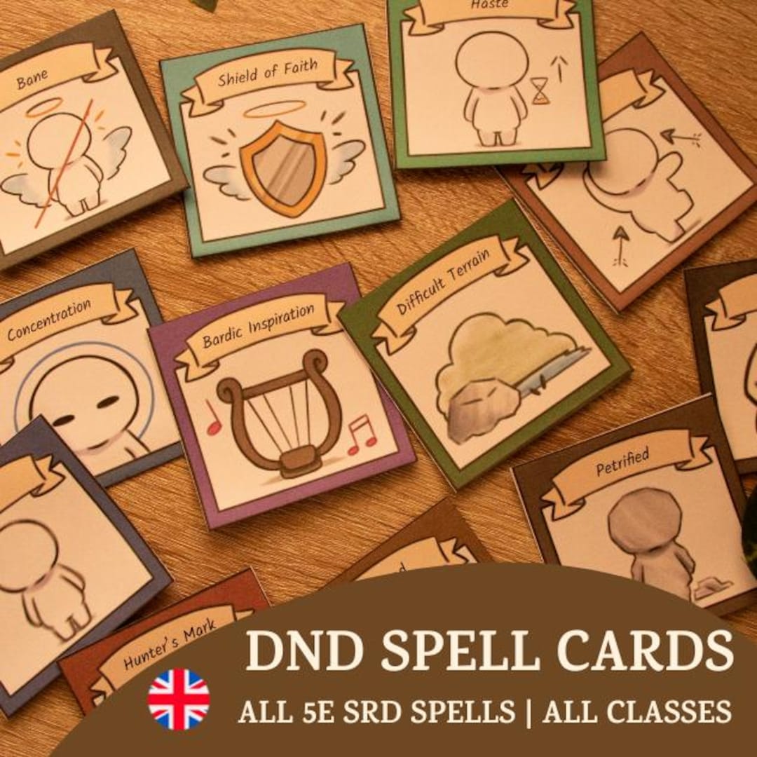 D&D 5e 2025/2014 Printable Condition Token | Dungeon and Dragons 5e ...