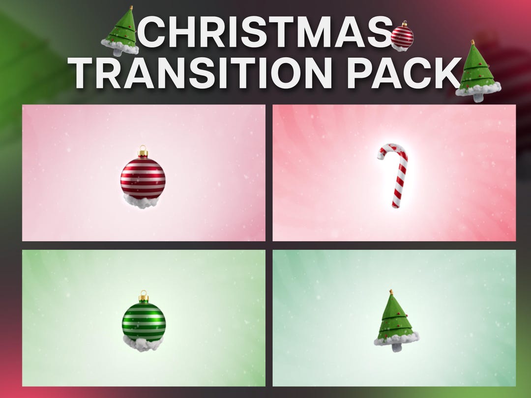 Christmas Transitions Pack - OBS, Santa Claus & Grinch for Twitch ...
