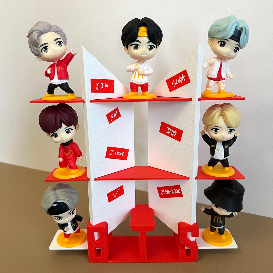 BTS Tinytan Display Stand | Arirang Theme Shelves & Podiums | BTS or ...
