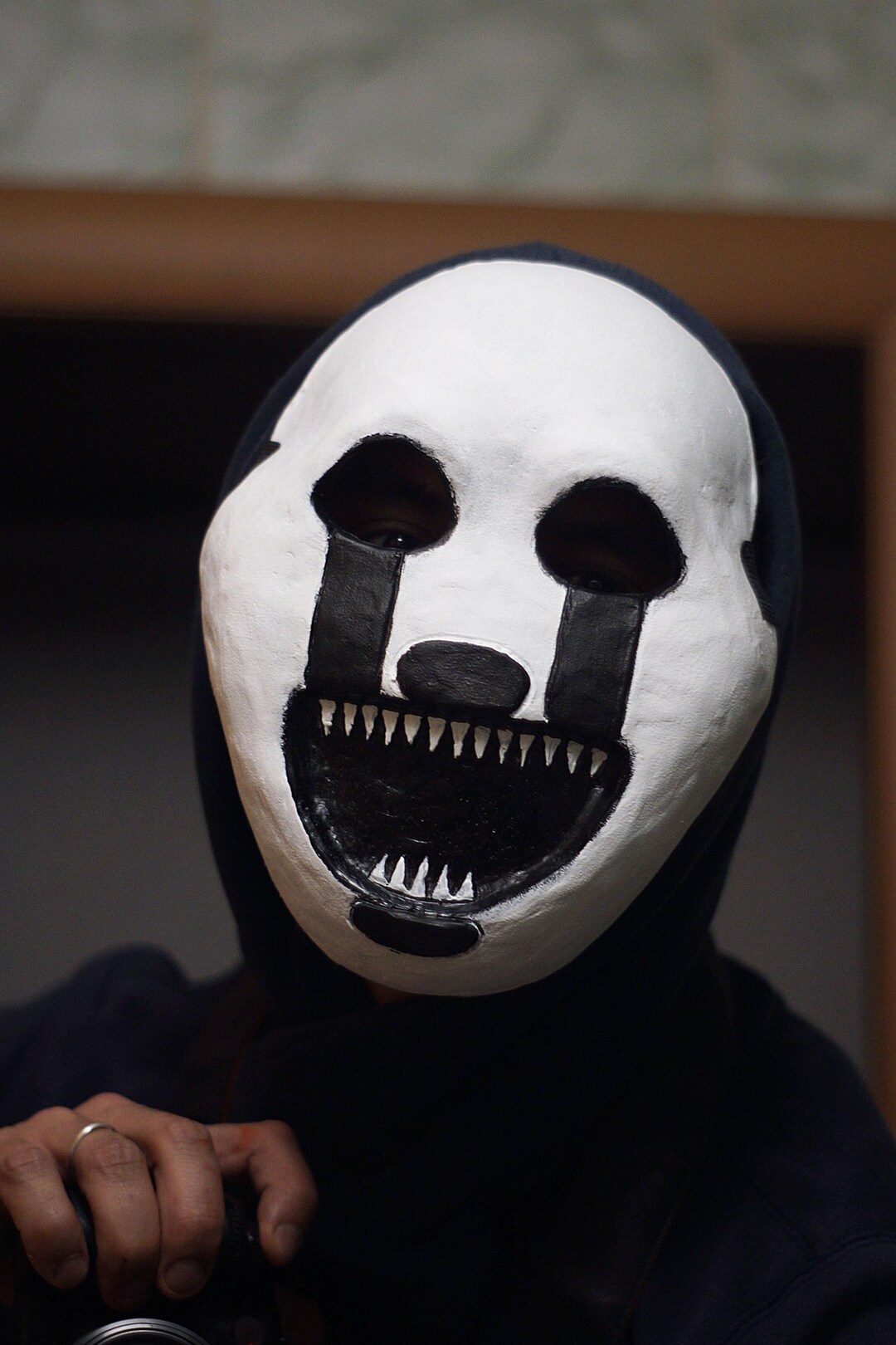 Nightmarionette Puppet Mask Halloween Killer - Etsy
