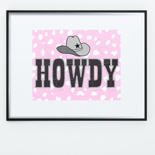 Howdy Sign - Etsy