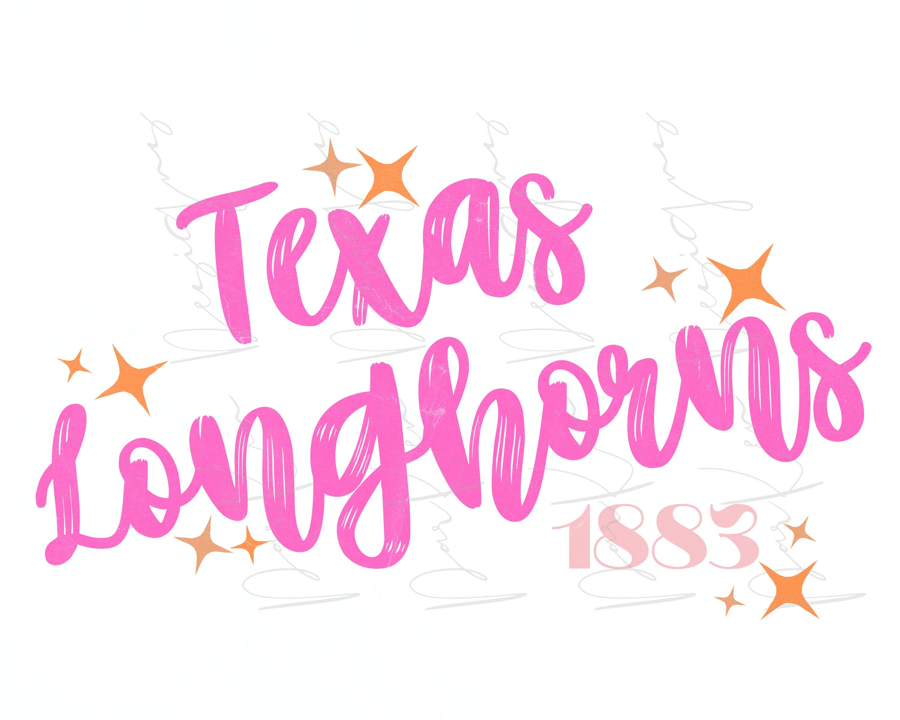 Longhorn Pride (digital Download), Longhorn, Texas Art, University of ...