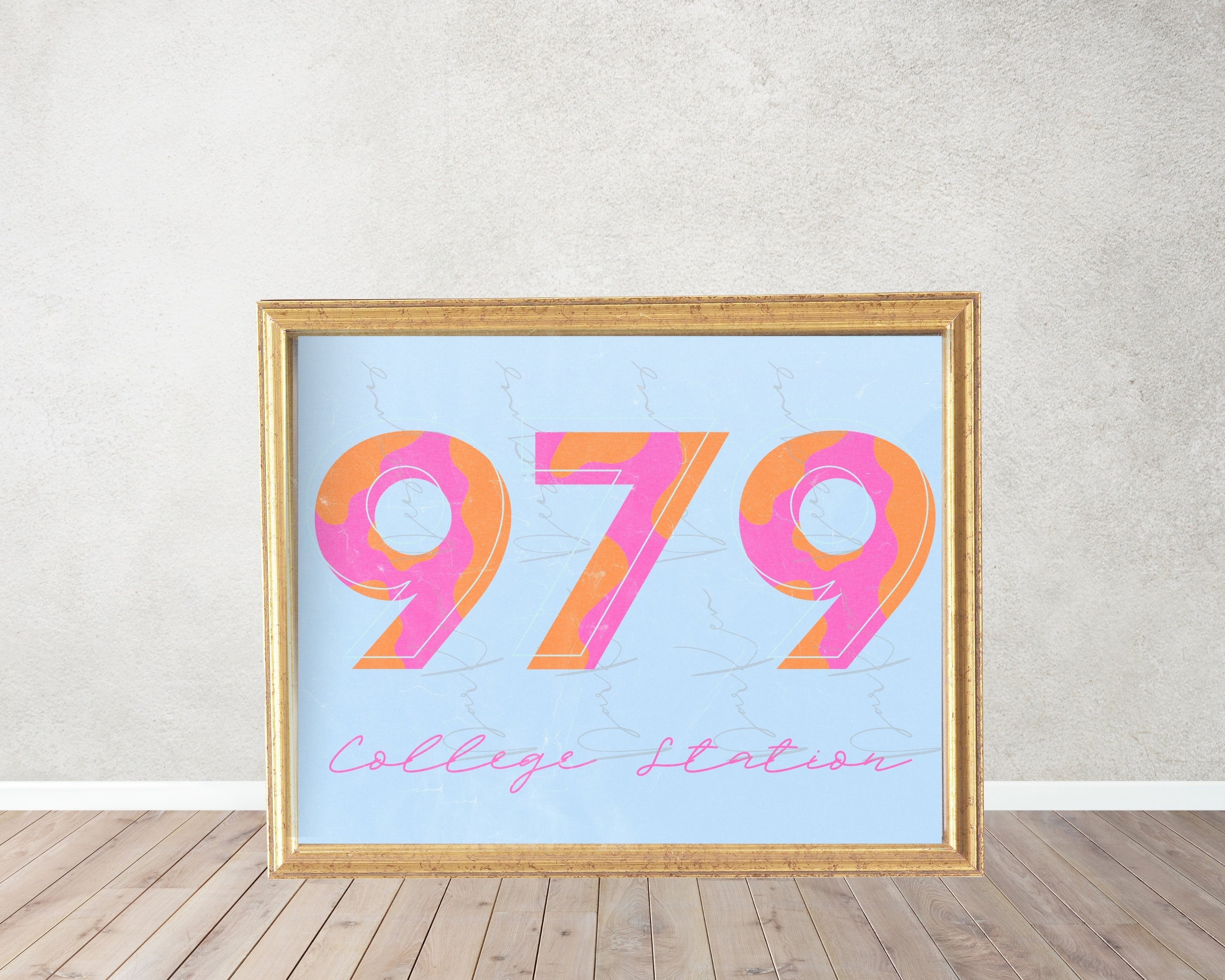 979 Area Code (digital Download), College Station Area Code, Aggie Wall ...