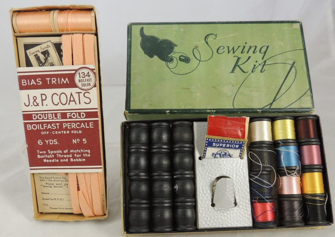Vintage Sewing Kits - Etsy