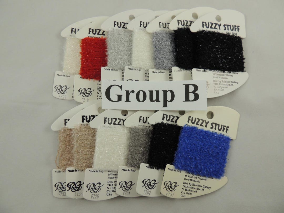 Large Lot of Rainbow Gallery Fuzzy Stuff Needlepoint GROUP B - Etsy