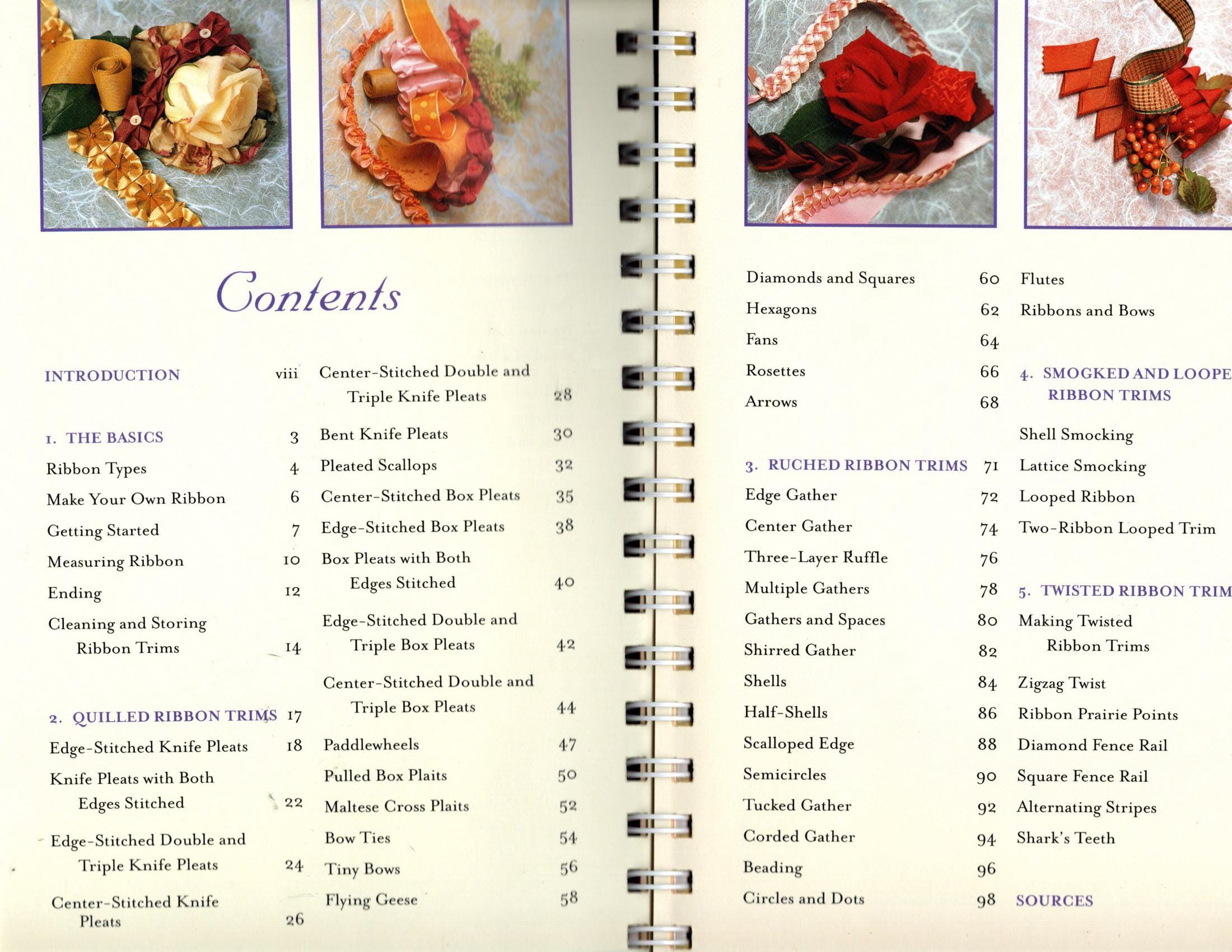 Ribbon Trims Book by Nancy Nehring - Etsy