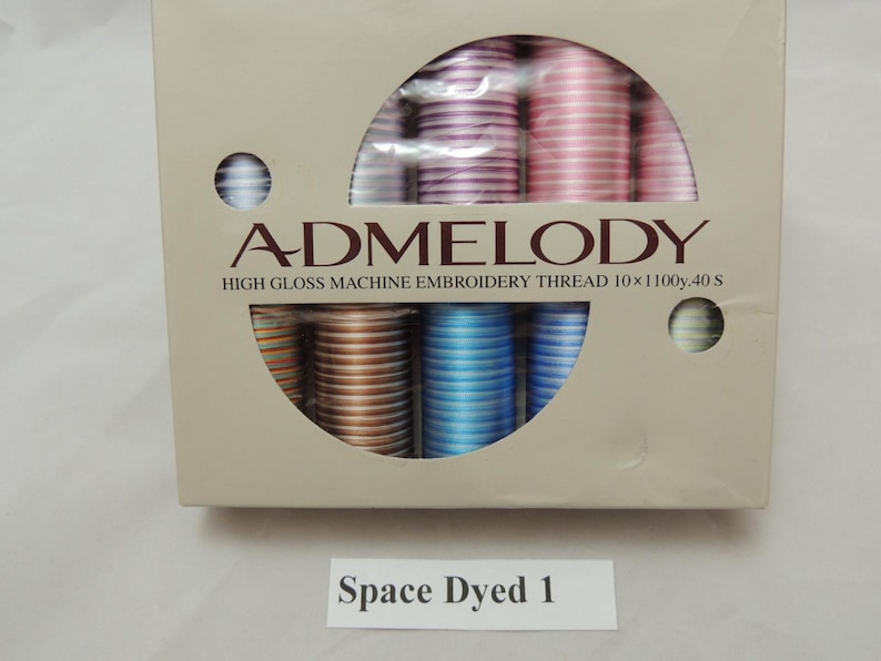 Admelody Machine Embroidery Thread Sets - Etsy