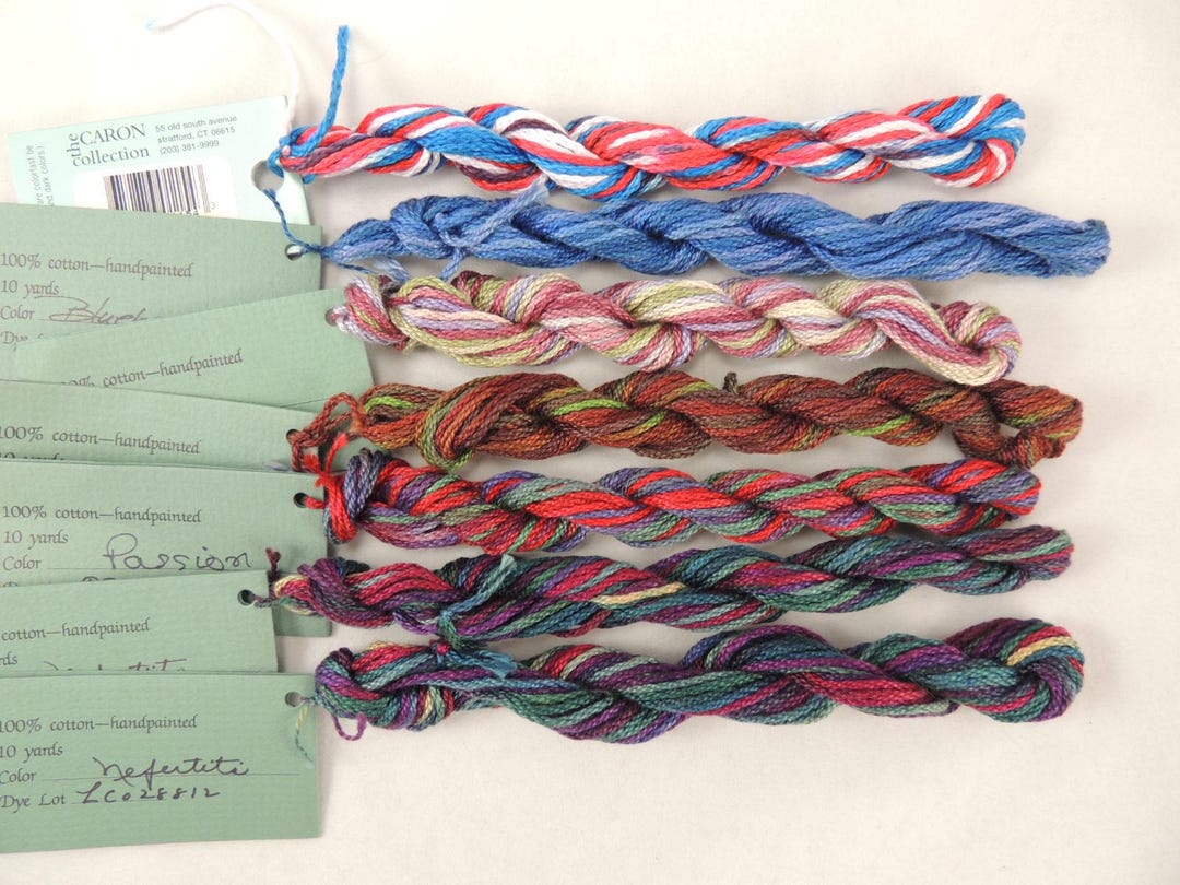 Group of Watercolours by Caron Threads Floss - Etsy