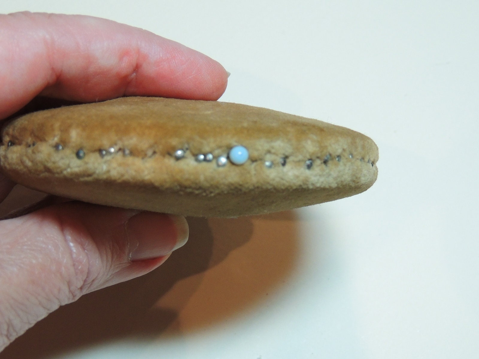 Large Antique Sewing Pin Disc - Etsy