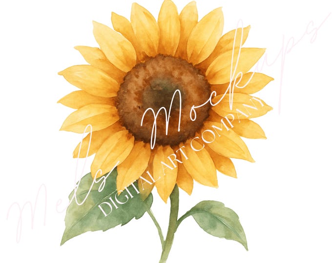 Tall Sunflower Svg Download, Png Cut File, Clip Art Download, Svg Cut ...