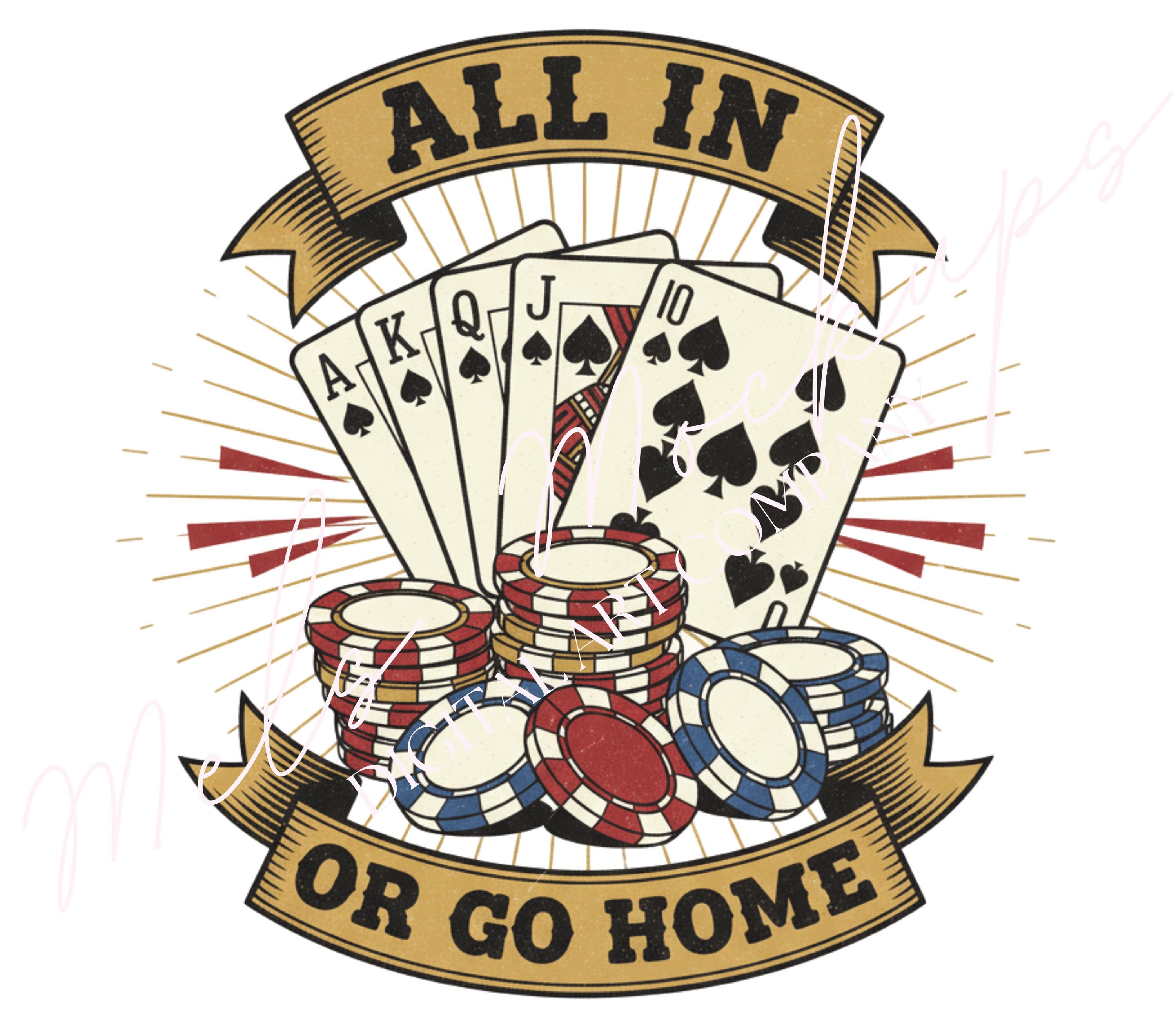 Royal Flush Poker Cards SVG, Casino Clip Art (digital Download) - Etsy