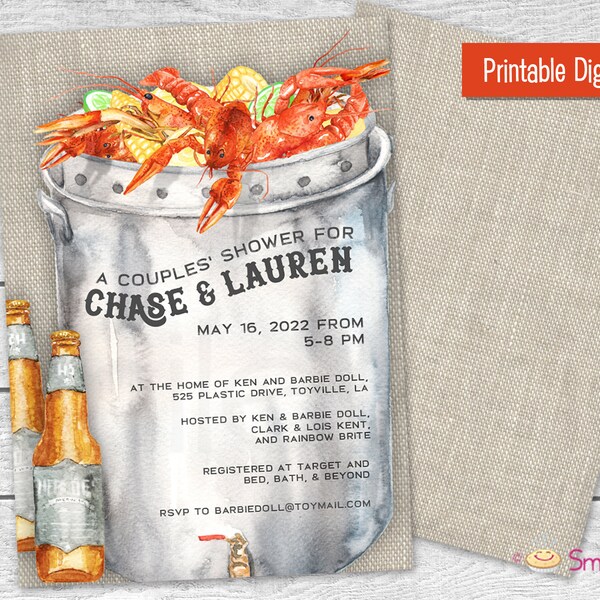 Cajun Invitations - Etsy