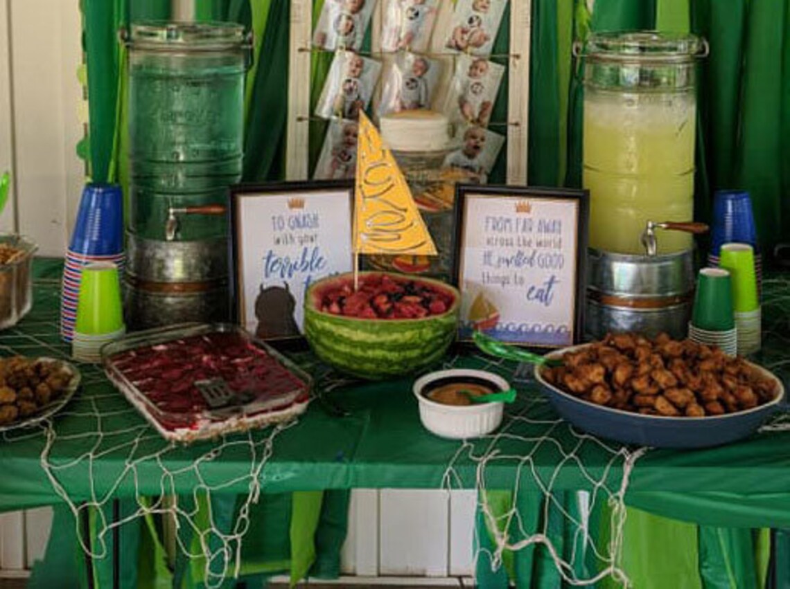 Wild One Party Sign Food Sign 8x10printable - Etsy