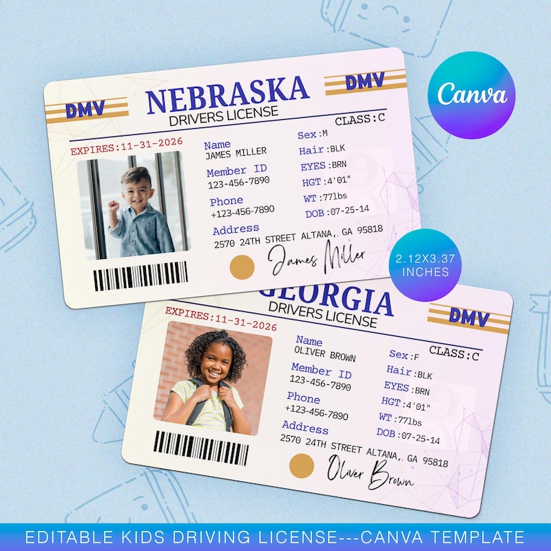 Id Drivers License Prop - Etsy