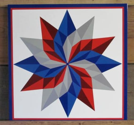 Items similar to Pinwheel Barn Quilt 2'x2' on Etsy