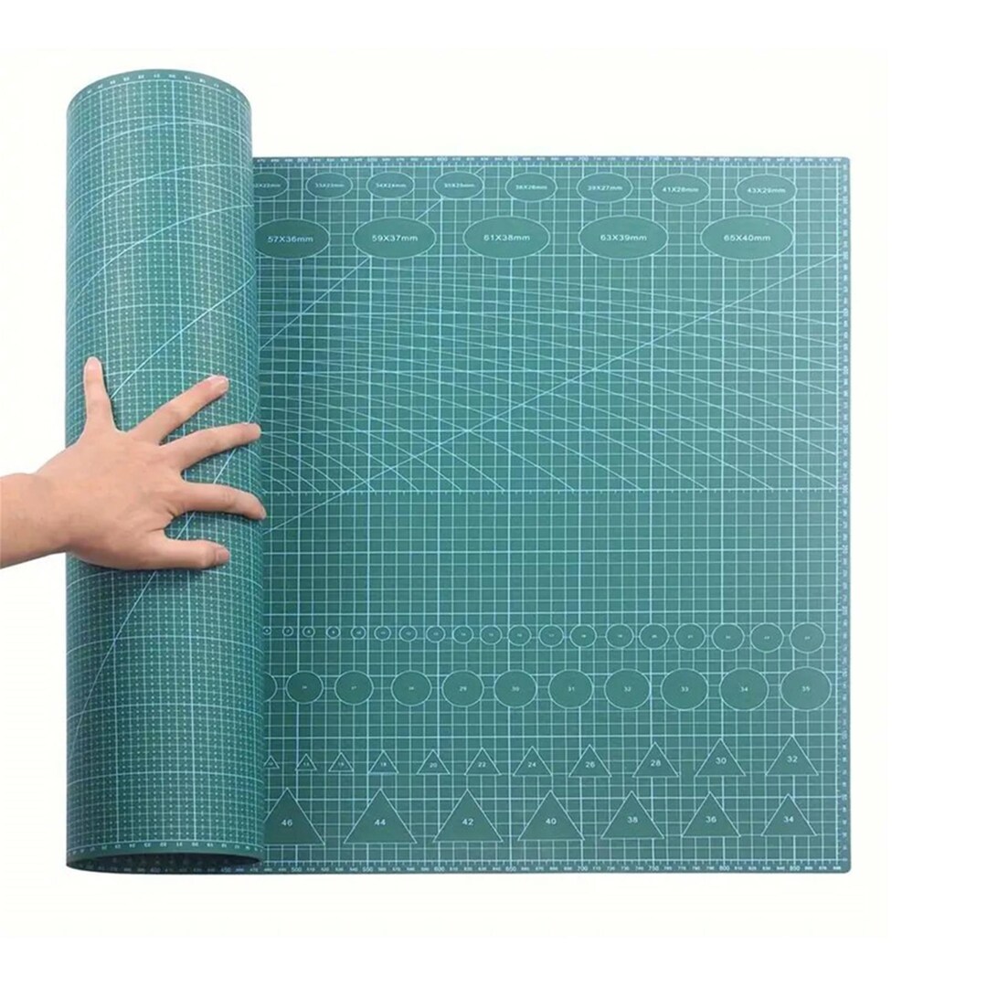 Self-healing Cutting Mat 90x60cm, Double-sided PVC Rotary Cutter Board ...