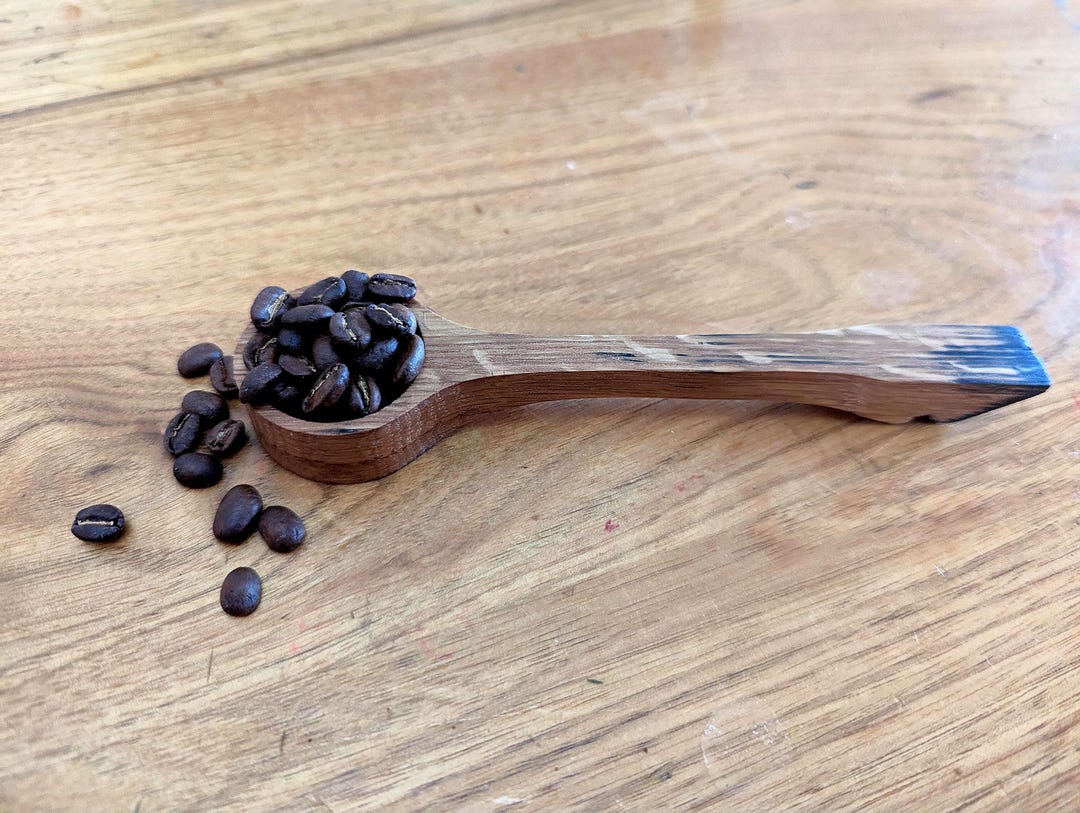 Whiskey Barrel Stave/ Epoxy Resin Coffee Scoop - Etsy
