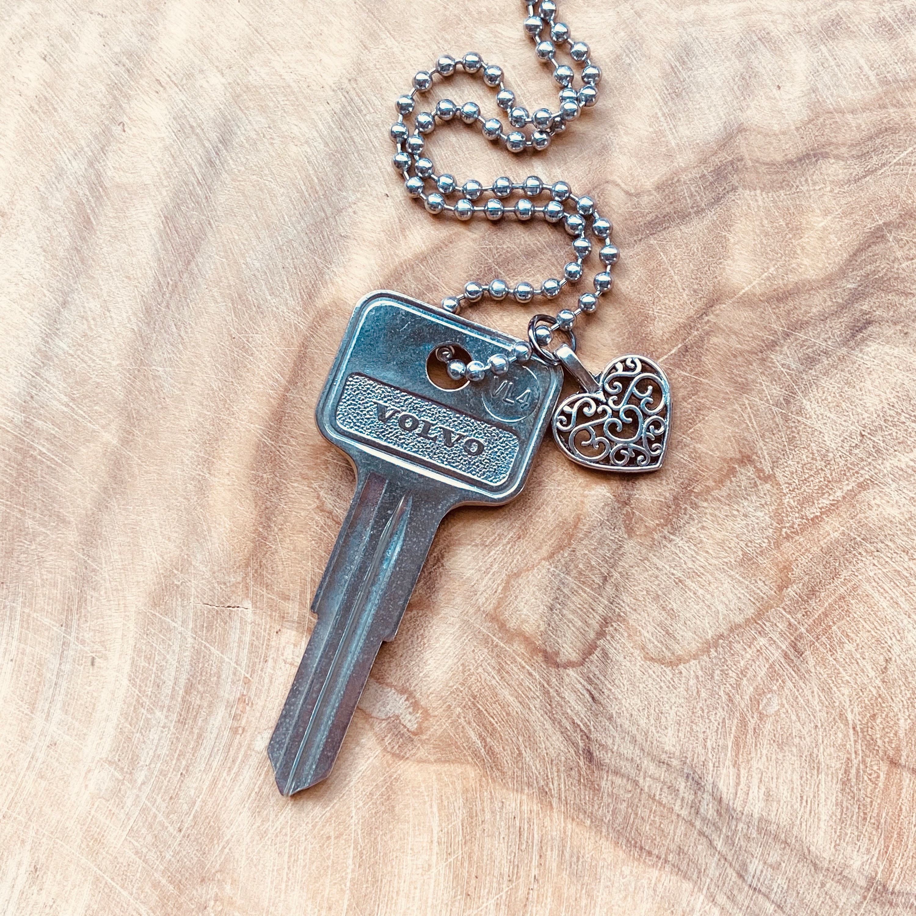 Vintage Volvo Key Volvo Necklace Volvo Keychain Volvo | Etsy