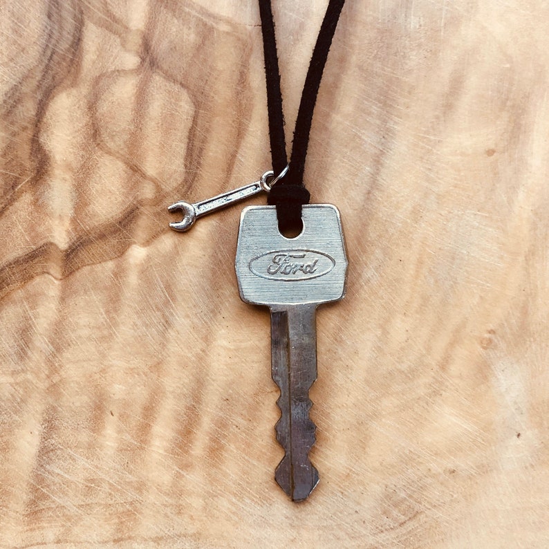 Vintage Ford Key Necklace Ford Necklace Ford Mustang Ford - Etsy