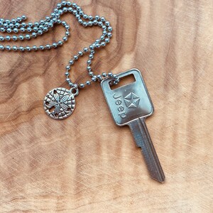 Vintage Jeep Key Necklace, Jeep Accessories, Jeep Charm, Jeep Wrangler ...