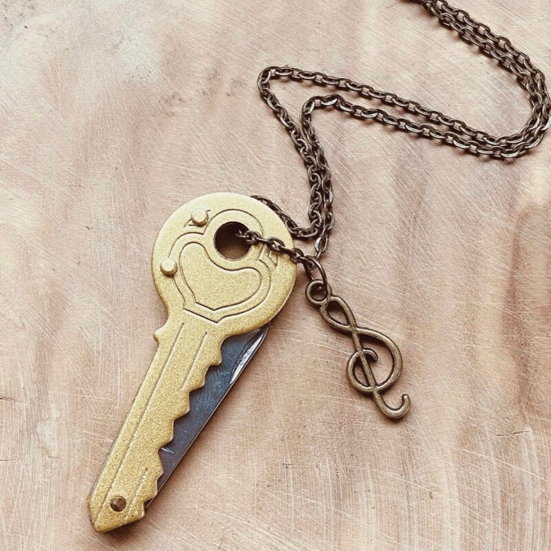 Pocket Knife Pendant - Etsy