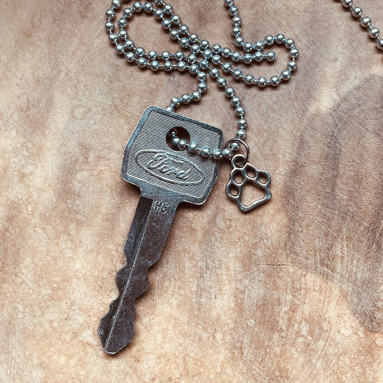 Vintage Ford Key Necklace Ford Necklace Ford Mustang Ford - Etsy