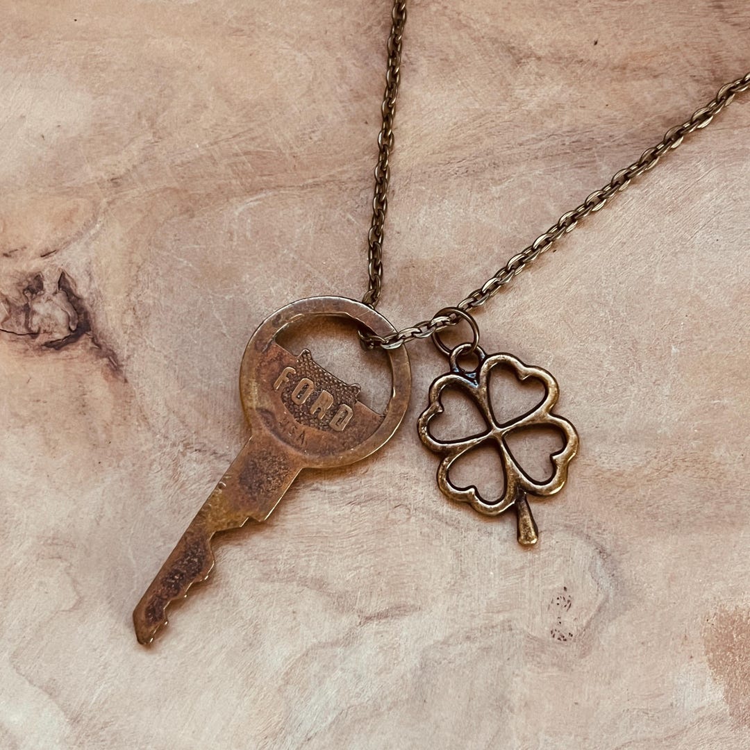 Authentic Ford Key Necklace, Vintage Ford Key, Mustang Necklace, Ford ...