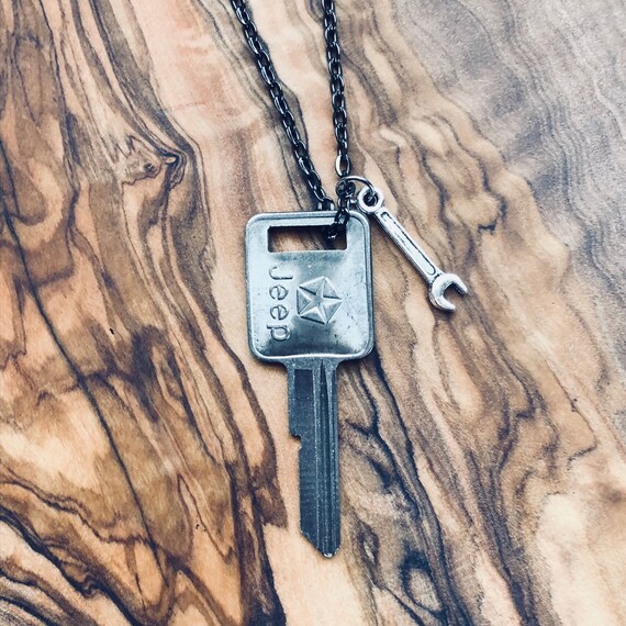 Vintage Jeep Key Necklace Jeep Accessories Jeep Charm | Etsy