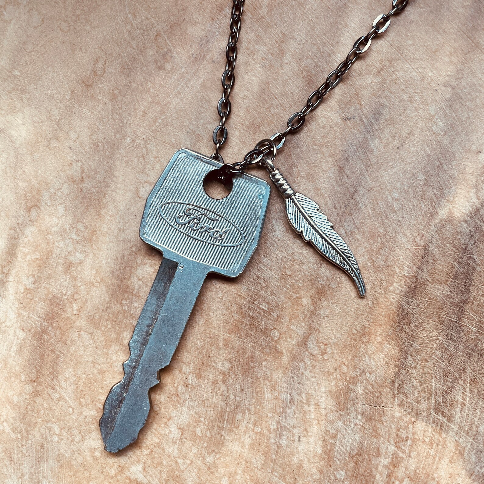 Vintage Ford Key Necklace Ford Necklace Ford Mustang Ford - Etsy
