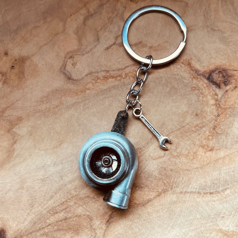 Car Turbo Key Chain - Etsy
