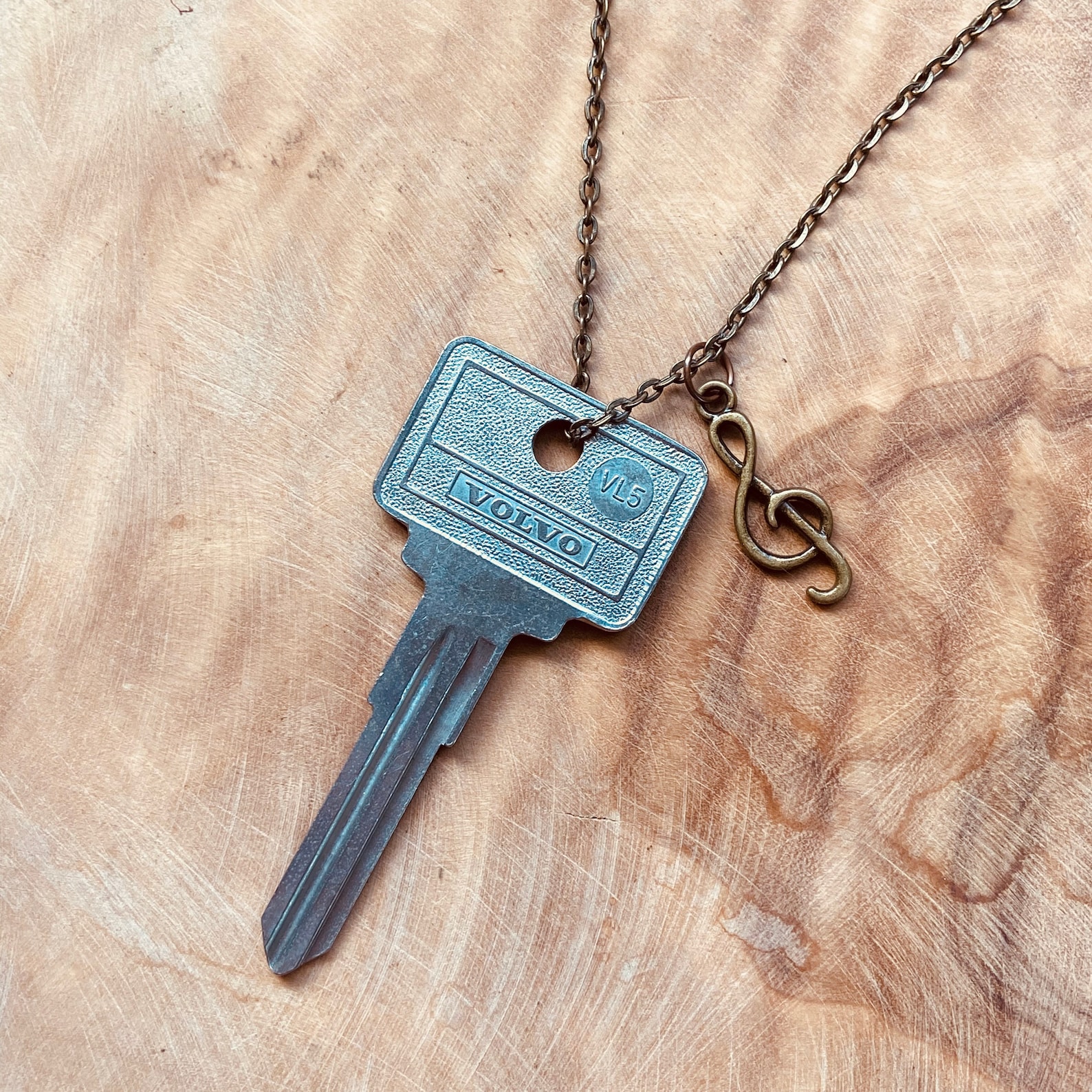 Vintage Volvo Key Volvo Necklace Volvo Keychain Volvo - Etsy