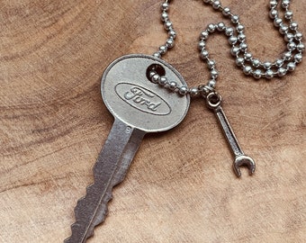 Vintage Ford Key Necklace, Ford Necklace, Ford Mustang, Ford ...