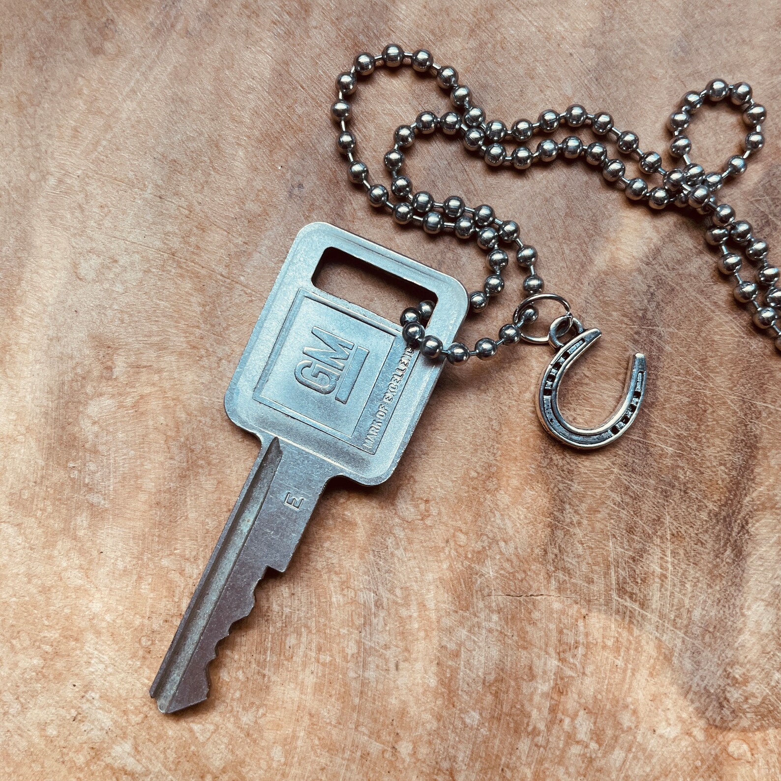 General Motors Key Necklace Chevy Necklace Corvette - Etsy