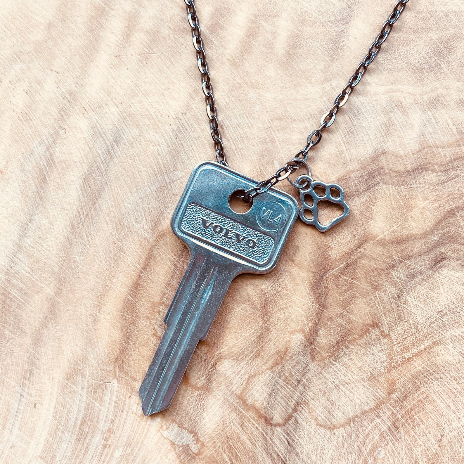 Vintage Volvo Key Volvo Necklace Volvo Keychain Volvo - Etsy