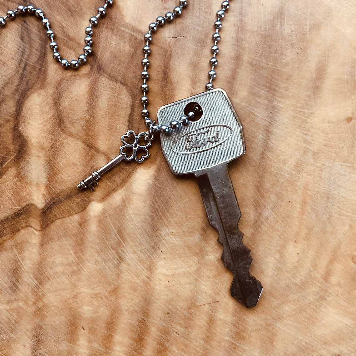 Vintage Ford Key Necklace Ford Necklace Ford Mustang Ford | Etsy