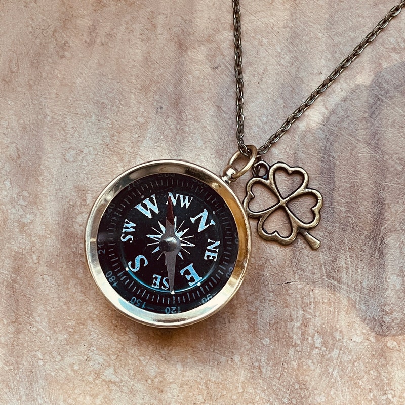 Compass Pendant - Etsy