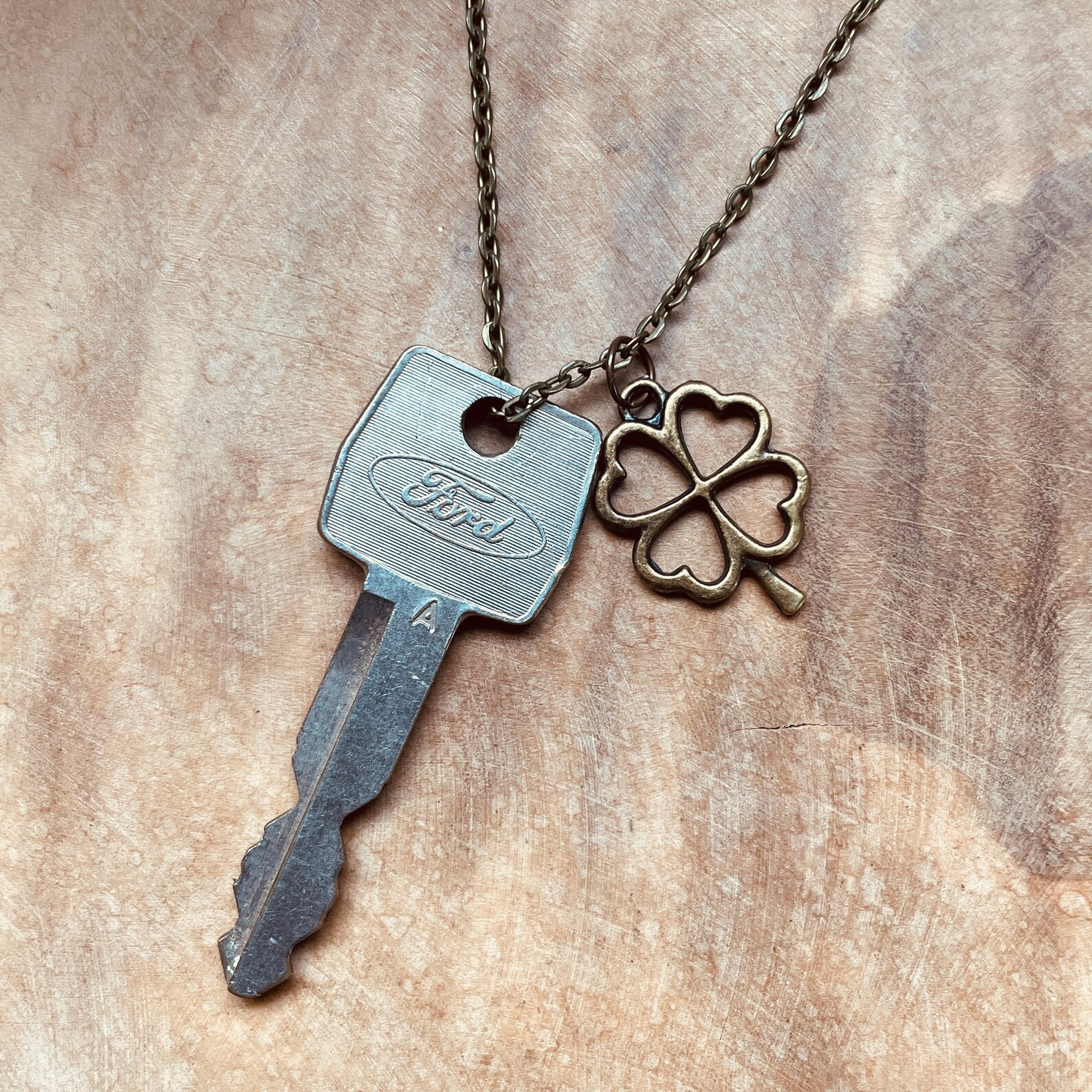 Vintage Ford Key Necklace Ford Necklace Ford Mustang Ford - Etsy