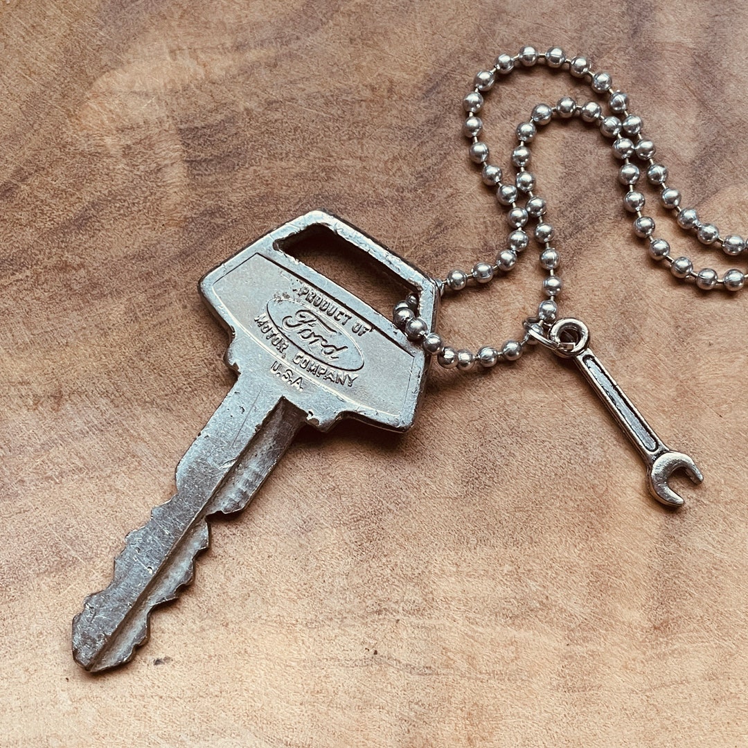 Vintage Ford Fairlane Galaxie Key Ford Necklace Ford - Etsy