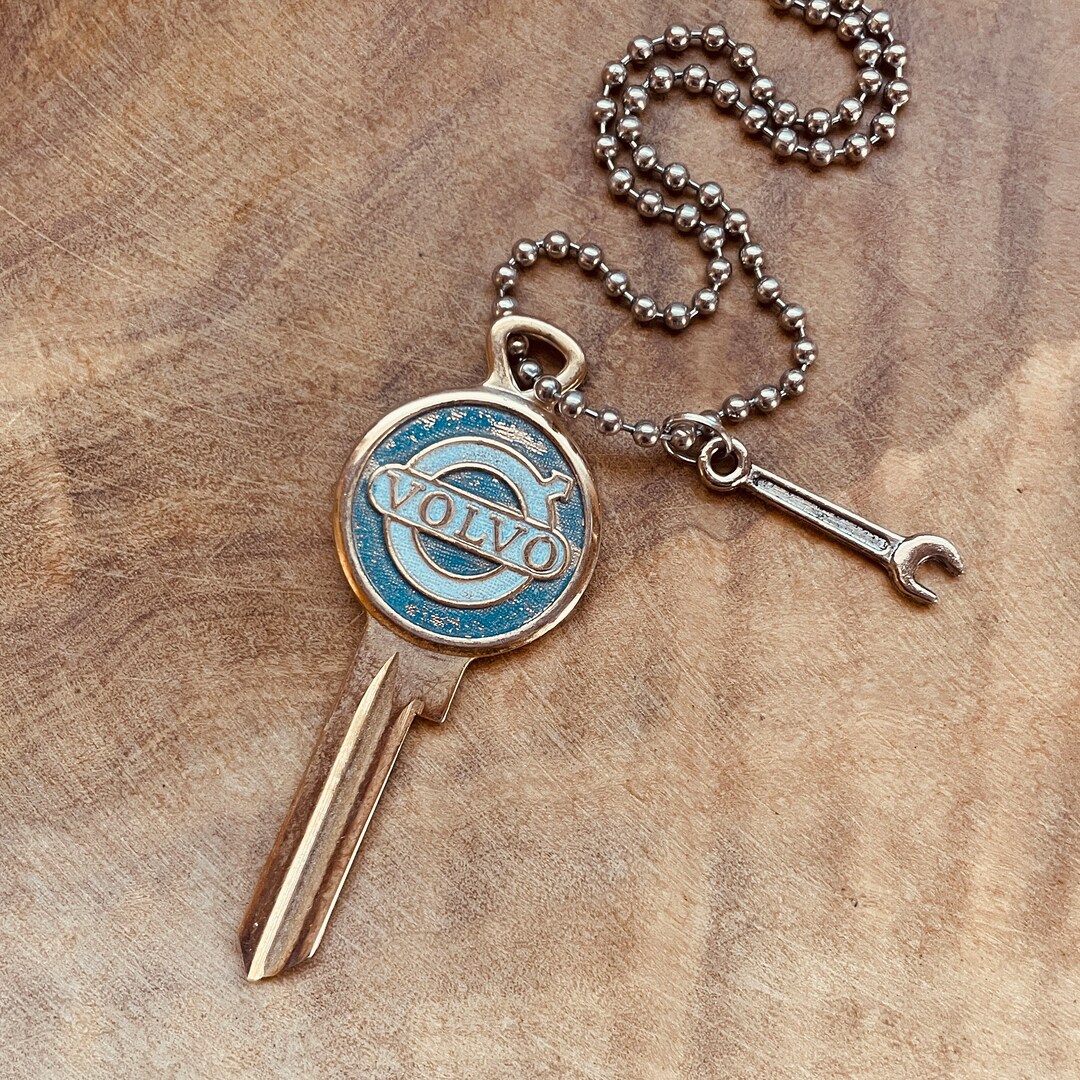 Vintage Volvo Key, Volvo Necklace, Volvo Keychain, Volvo Accessories ...