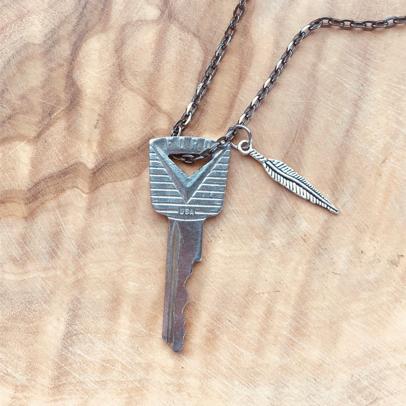 Vintage Ford Key Necklace Ford Necklace Ford Mustang Ford | Etsy