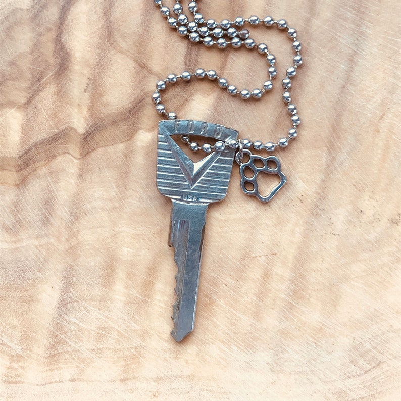 Vintage Ford Key Necklace Ford Necklace Ford Mustang Ford | Etsy