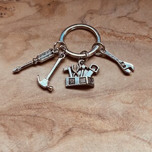 Toolbox Keychain, Multi Tool Keychain, Mechanic, Carpenter, Gifts for ...