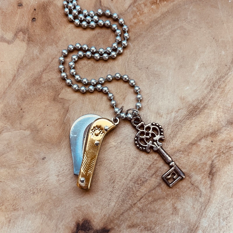 Knife Necklace - Etsy