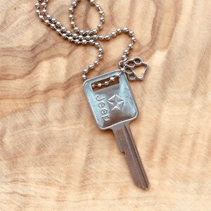 Vintage Jeep Key Necklace, Jeep Accessories, Jeep Charm, Jeep Wrangler ...