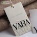 Custom Debossed Hang Tags: Double Layer Semi-transparent Luxury Brand ...