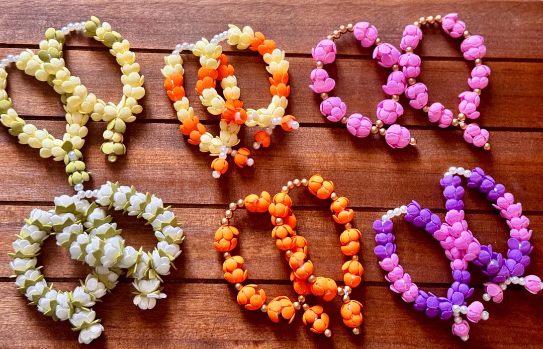 Mala/small Garland for Idols- Handcrafted, Reusable and Unique. - Etsy