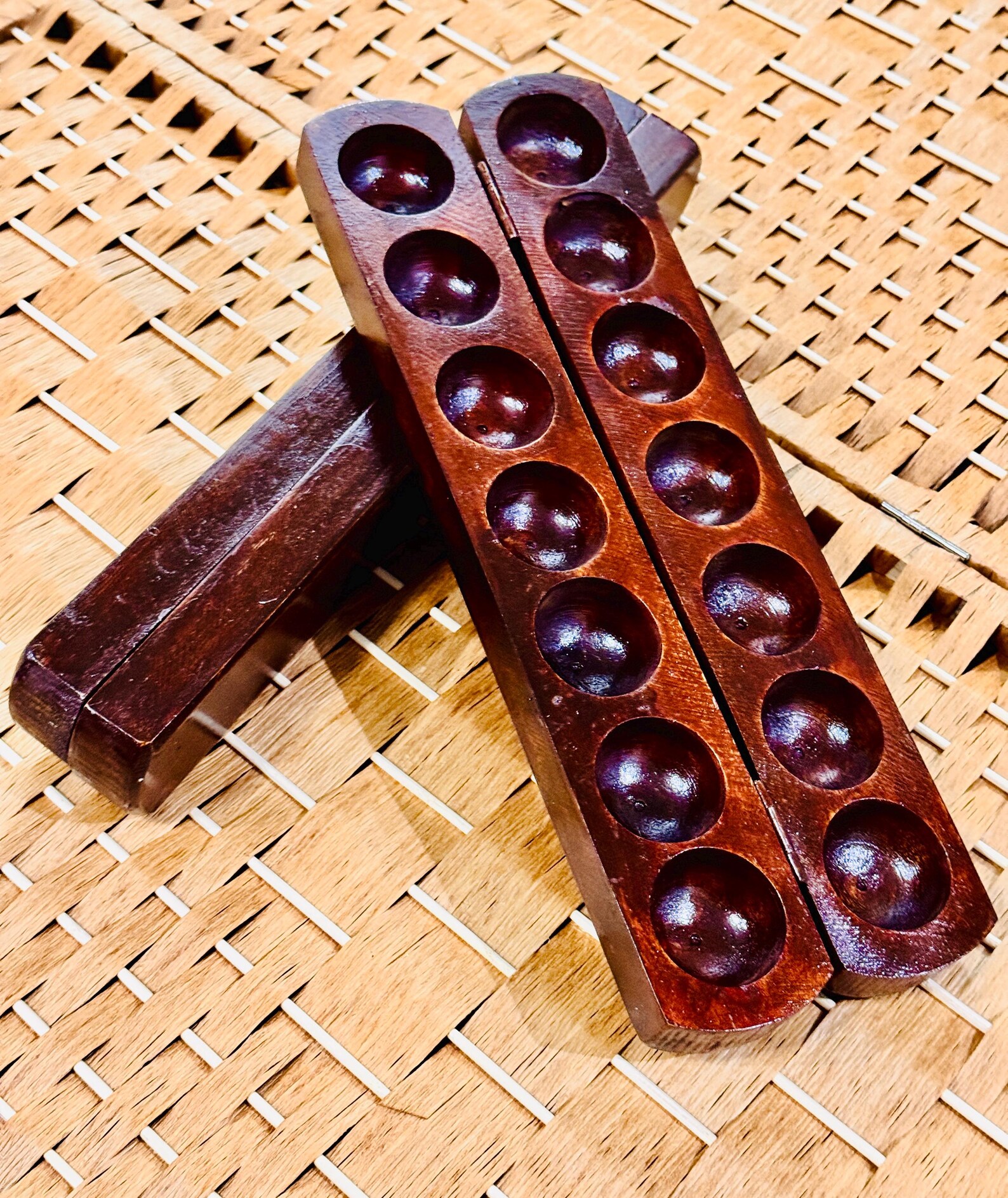 Pallankuzhi|ancient Board Game| Childhood Games - Etsy