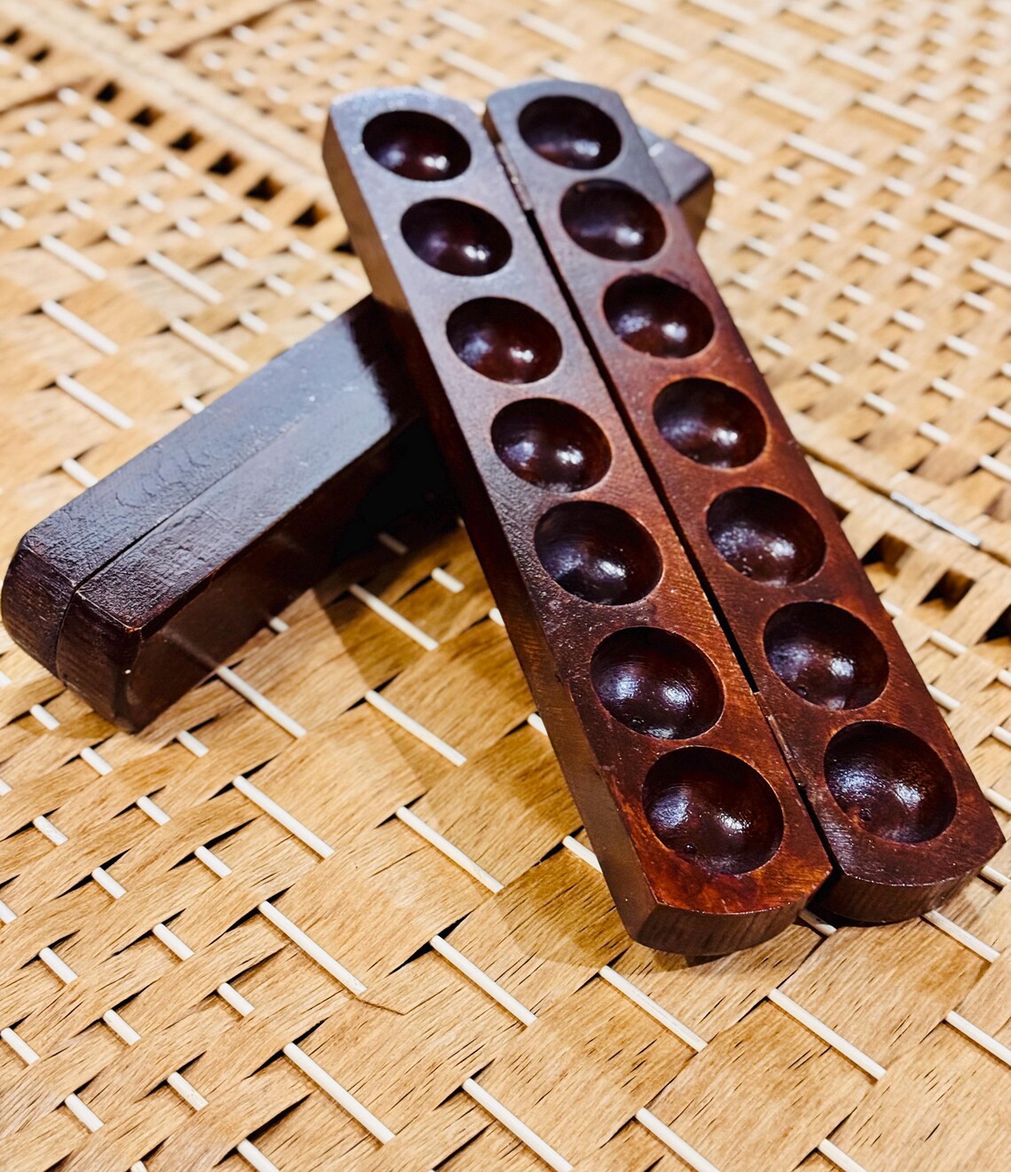 Pallankuzhi|ancient Board Game| Childhood Games - Etsy