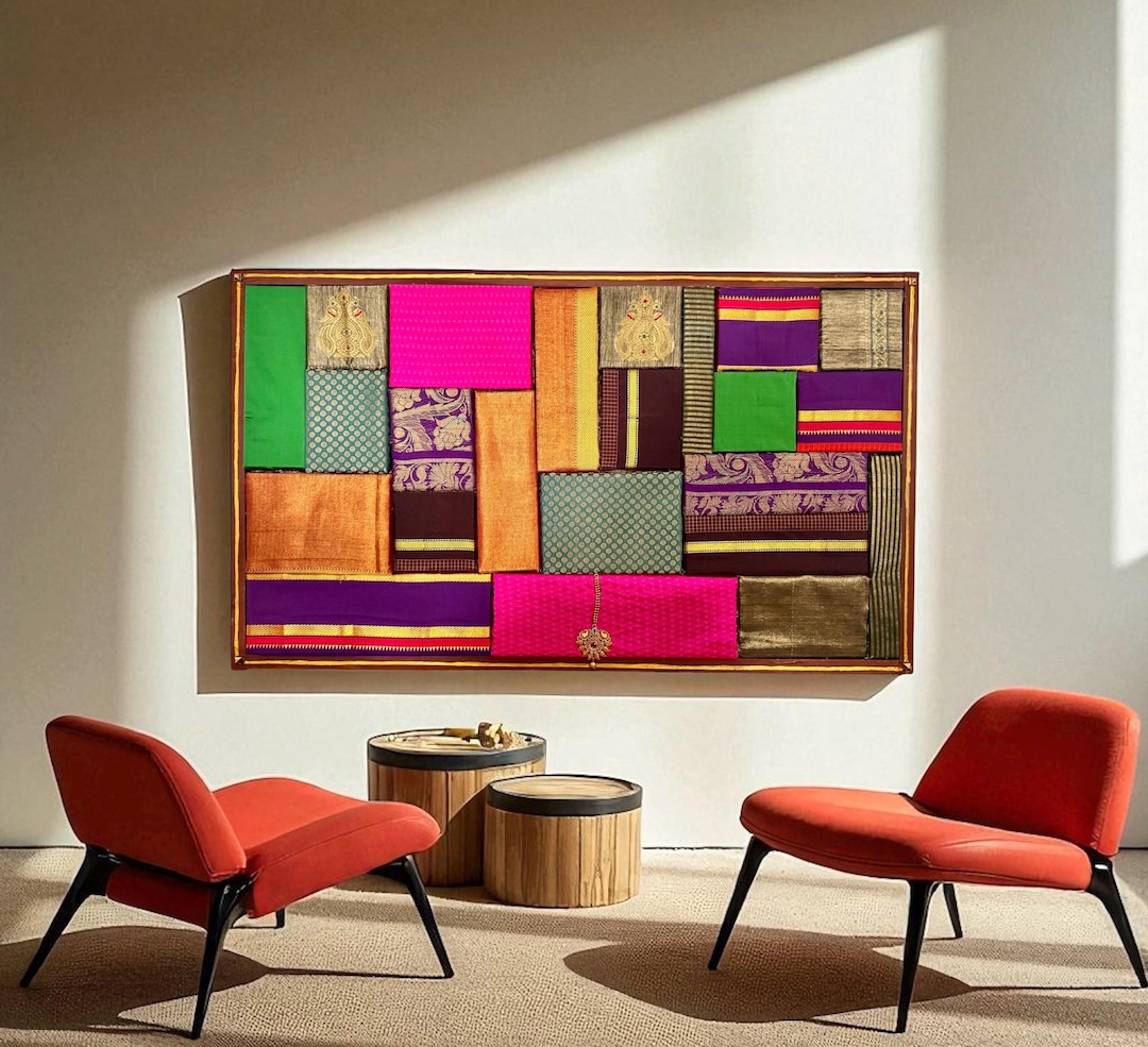 Handmade Silk Wall Decor|unique|original Master Piece - Etsy
